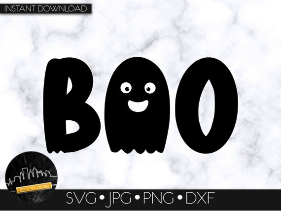 BOO SVG Digital Download Svg Cut File Svg for Cricut or - Etsy