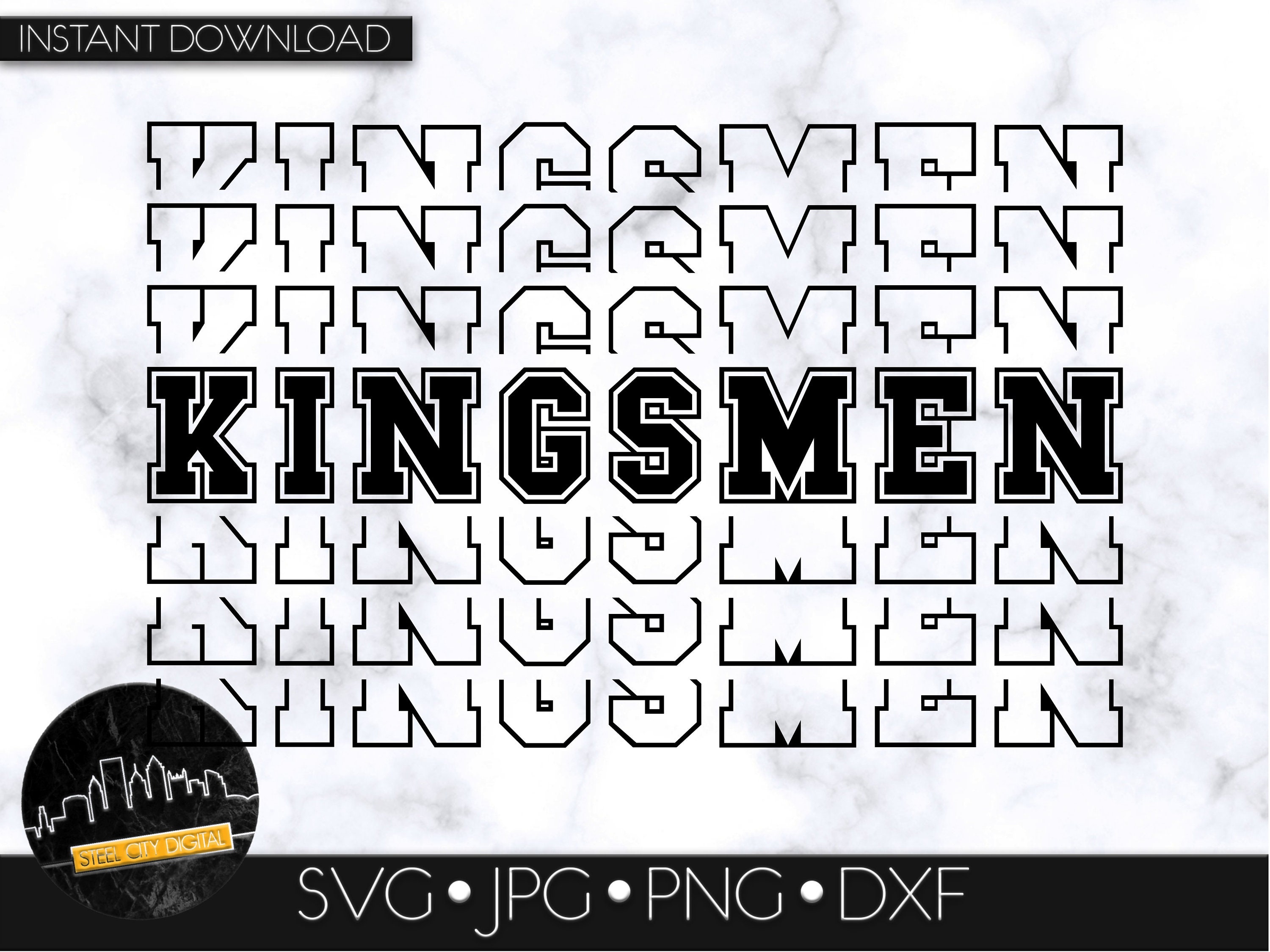 Kingsmen SVG Digital Download SVG Cut File SVG for Cricut or - Etsy