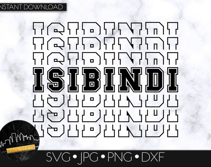 Isibindi SVG Digital Download, Svg Cut File, SVG for Cricut or ...