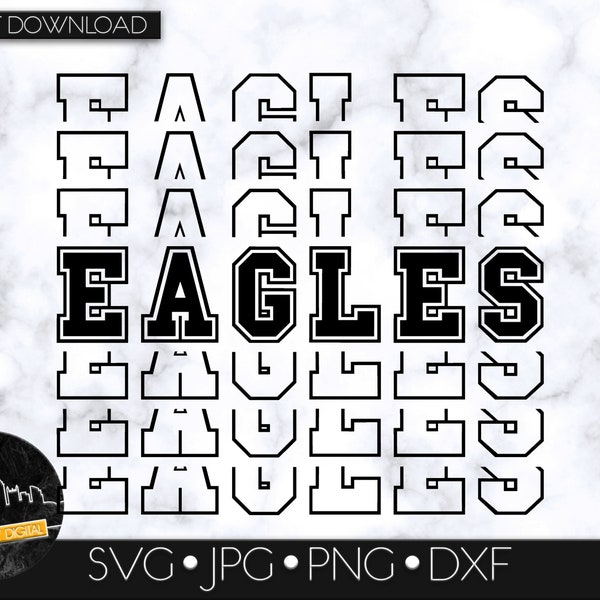 Philadelphia Eagles Font - Etsy