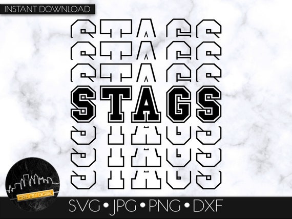 Stags SVG Digital Download SVG Cut File SVG for Cricut or - Etsy
