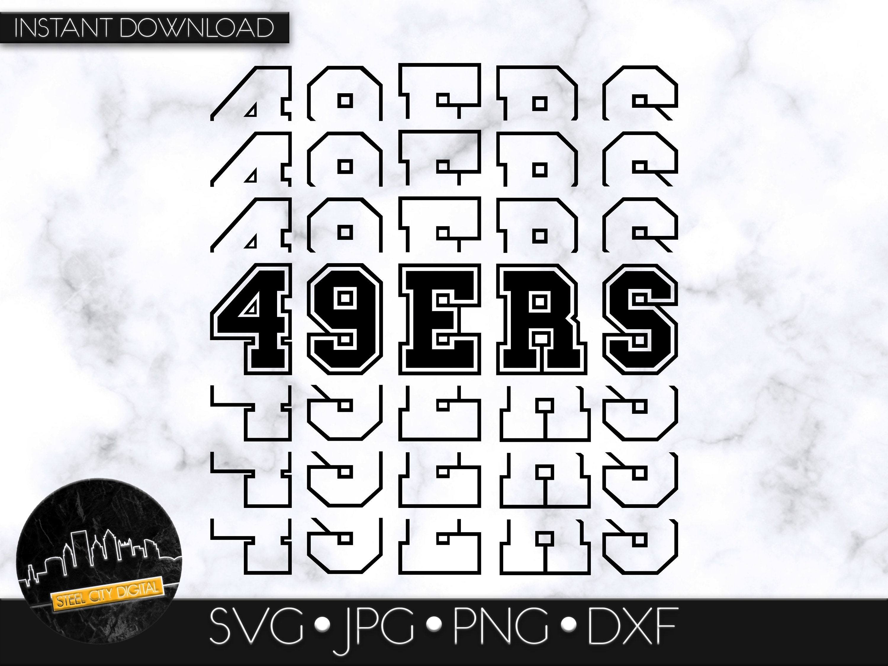 49ers Font Download