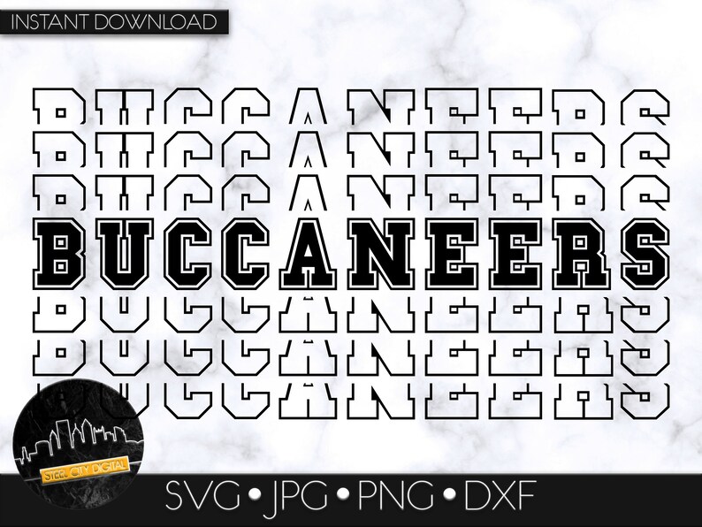 Buccaneers SVG Digital Download SVG Cut File SVG for Cricut - Etsy