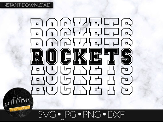 Rockets SVG Digital Download SVG Cut File SVG for Cricut or | Etsy