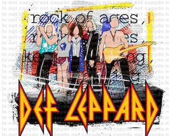 Def Leppard Fan - Etsy