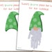 Gnome Christmas/holiday Printable | Kids' Handprint Keepsake | Teacher ...