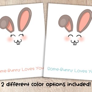 Easter Printable | "some-bunny Loves You" | Kids' Footprint Keepsake ...