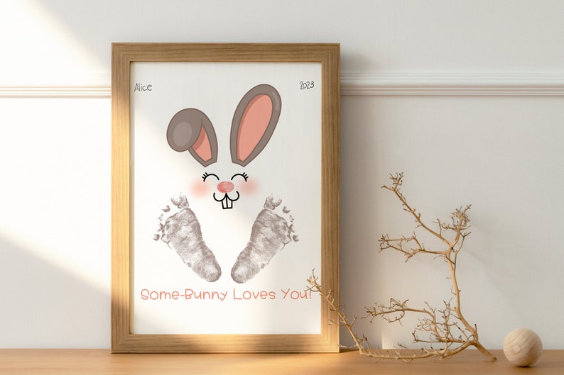Easter Printable some-bunny Loves You - Etsy
