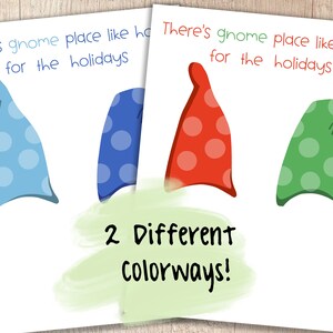 Gnome Christmas/holiday Printable | Kids' Handprint Keepsake | Teacher ...