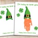 Leprechaun St. Patrick's Day Printable | Kids' Handprint Keepsake ...