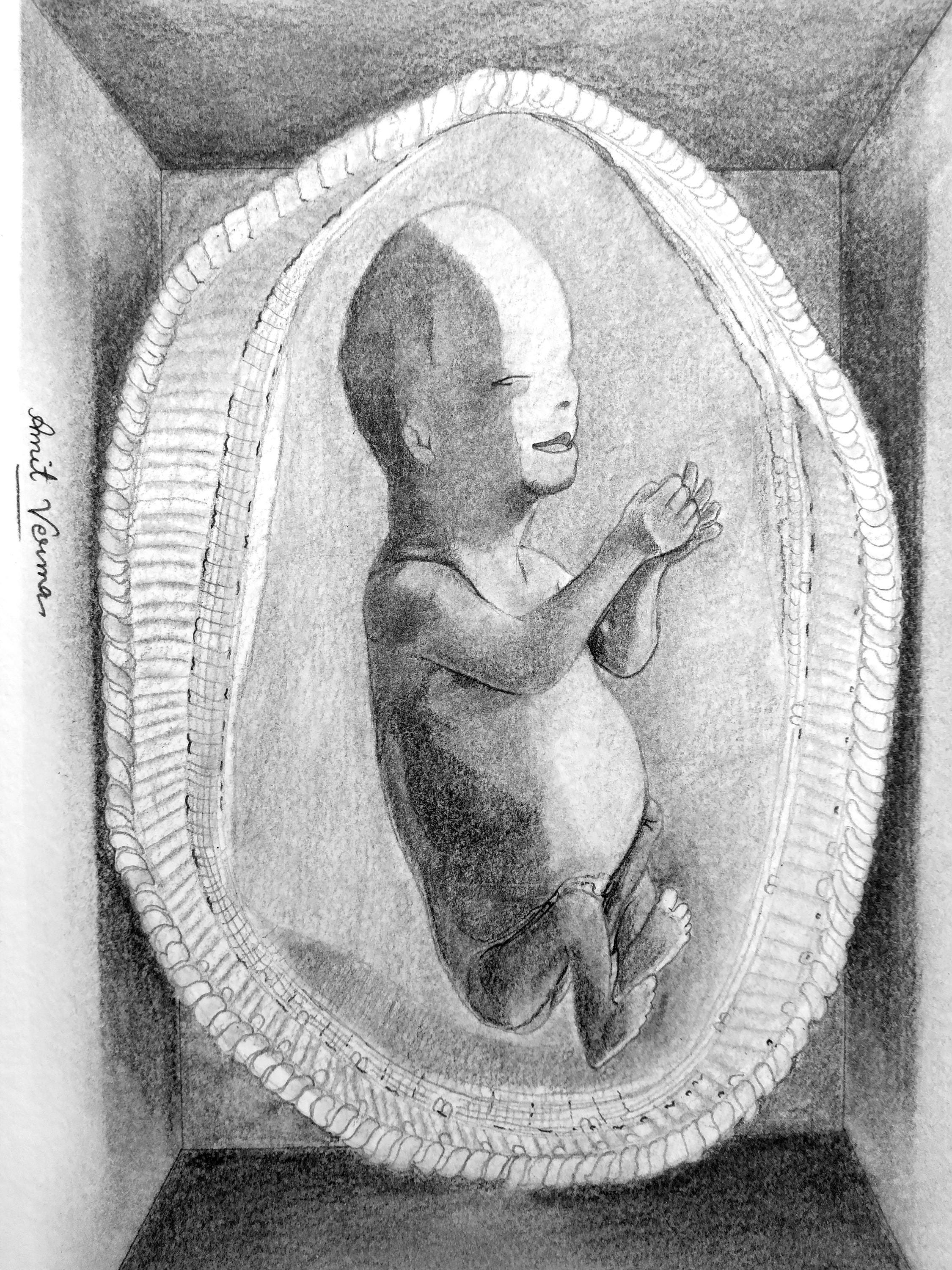 Custom Stillborn Baby Portrait: Infant Loss Memorial Art (digital ...