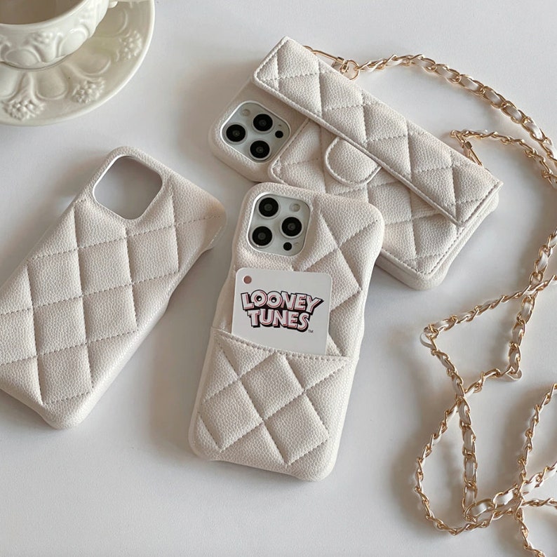 Cross Body Phone Chainphone Case Strapcardholder Set - Etsy