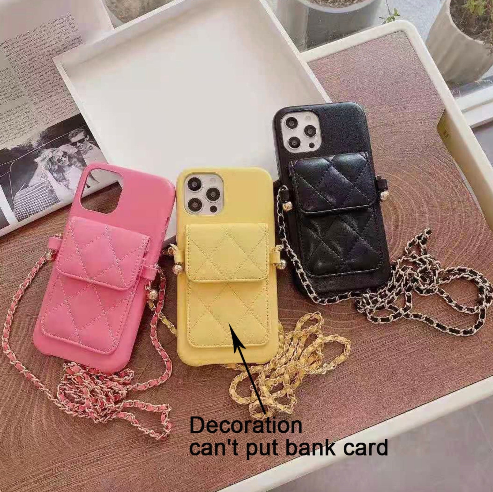 Iphone Vegan Leather Phone Case Luxury Iphone Cases for Her - Etsy