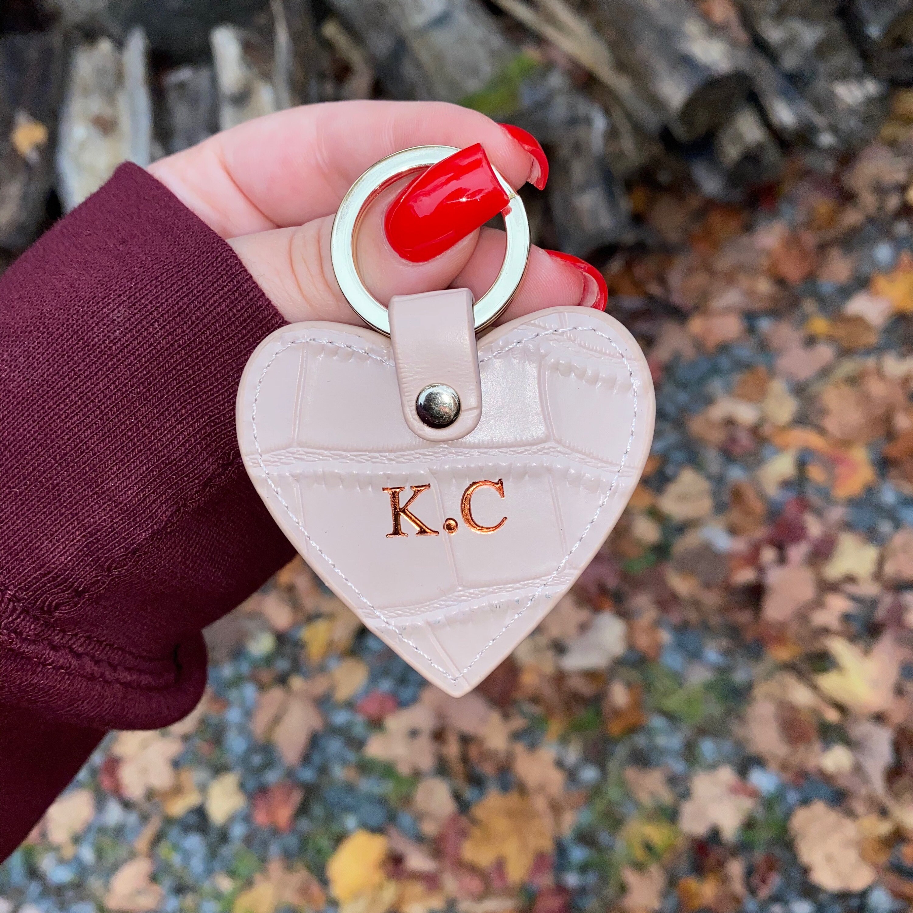 Personalized Keychain Leather Perfect Gift Idea Keyholder Accessories ...