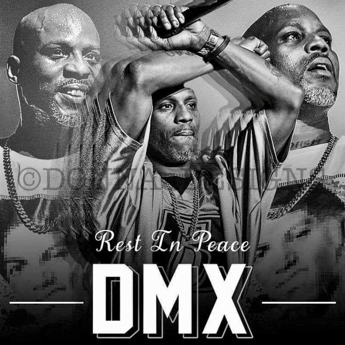 DMX RIP jpg | Etsy
