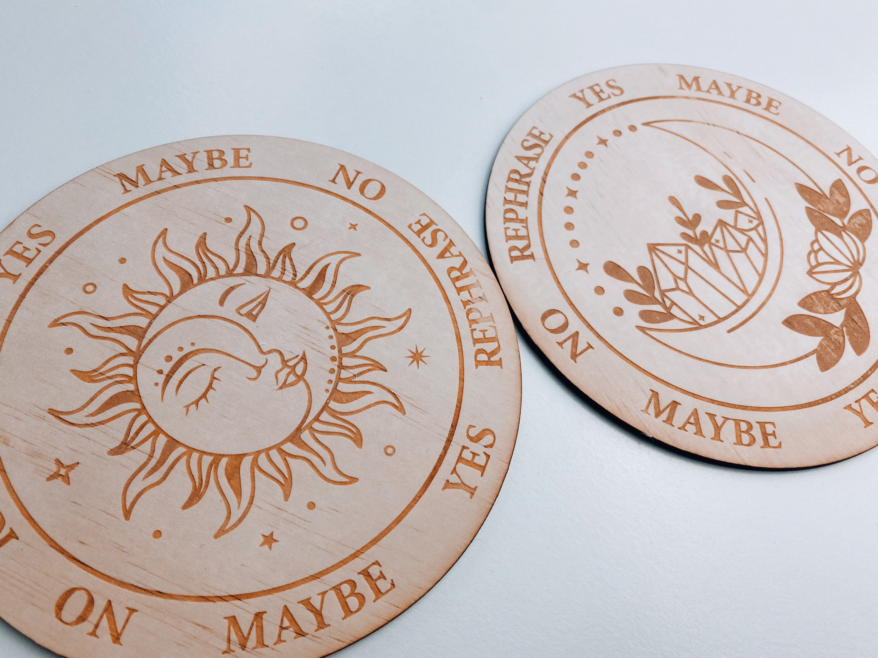 Pendulum Board Moon Pendulum Board Grid Board Divination - Etsy