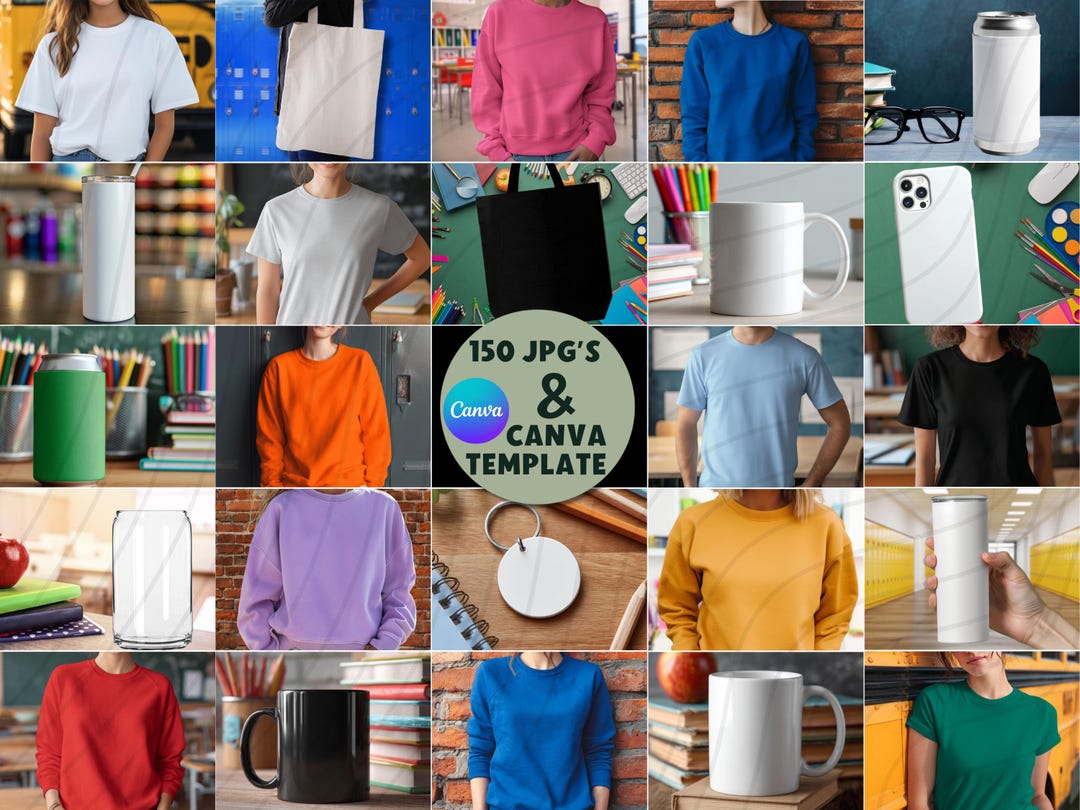 150 Teacher Mockup, Teacher Mockup Bundle, Teacher Themed Mockup ...