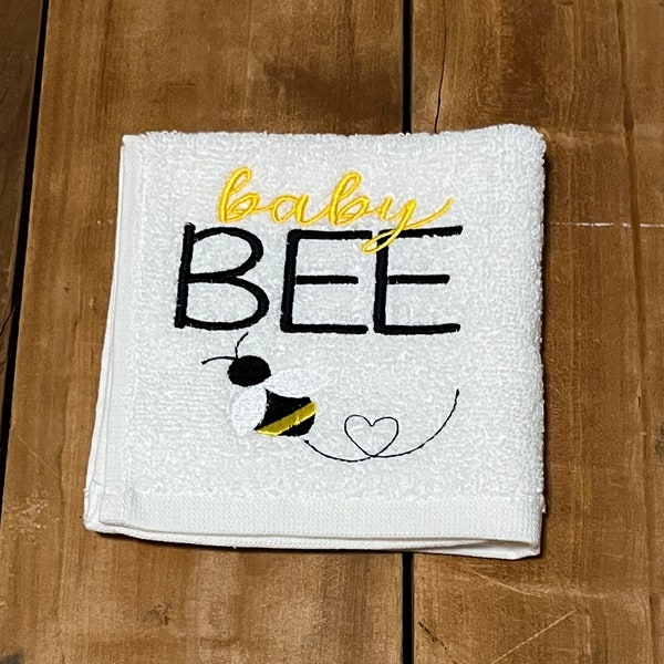 Bumble Bee Washcloth - Etsy