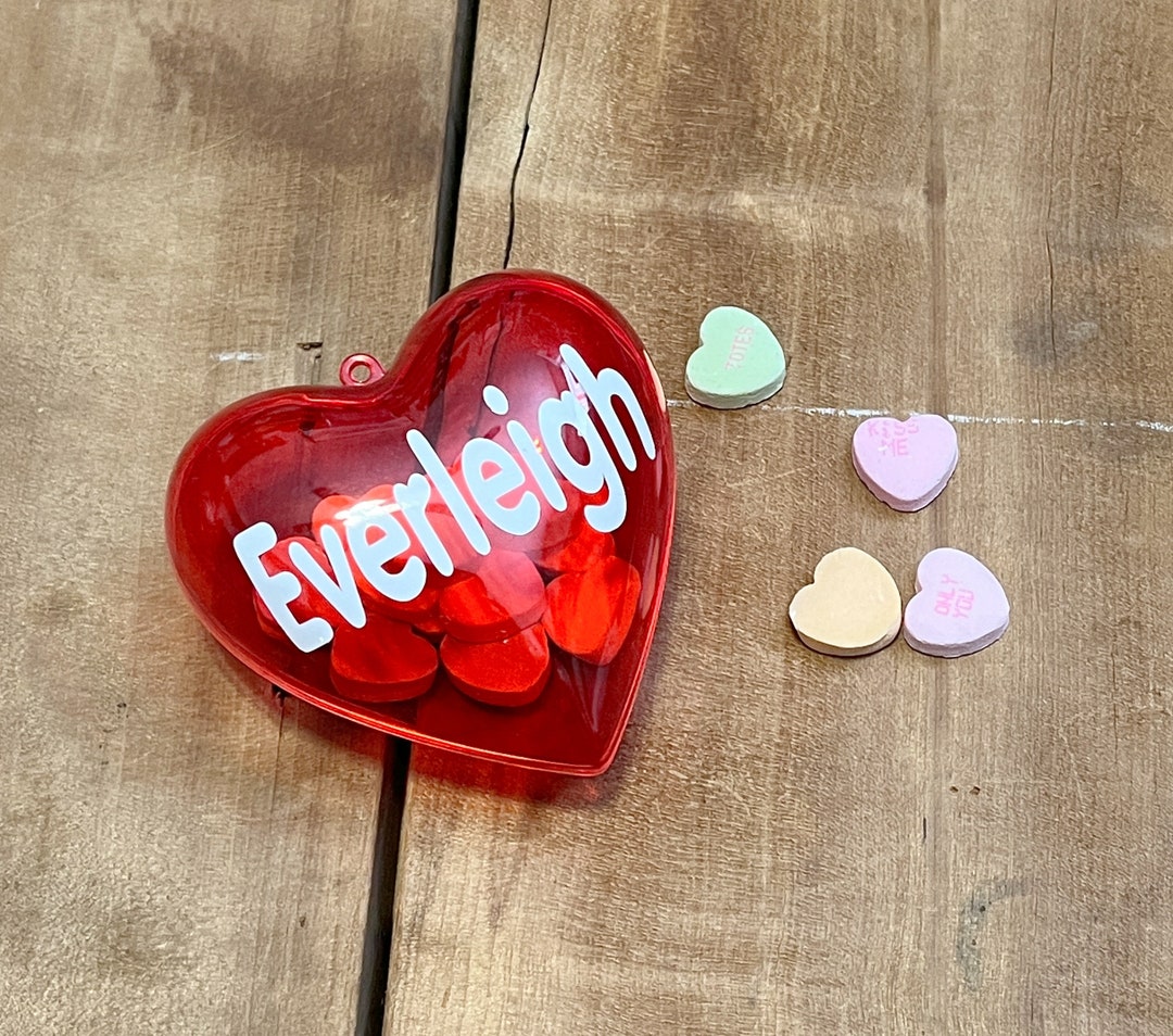 Heart Party Favors Kids, Fillable Candy Container, Easter Gift for Kids ...