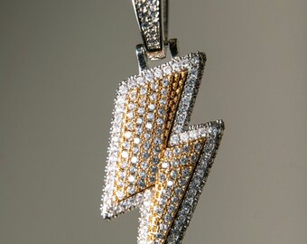 Lightning Bolt Necklace Chain - Etsy