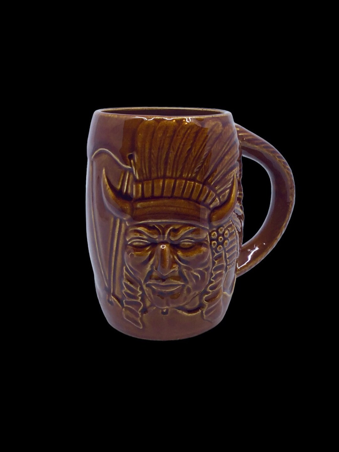ESD Japan Hand Painted Native Chief Mug - Etsy