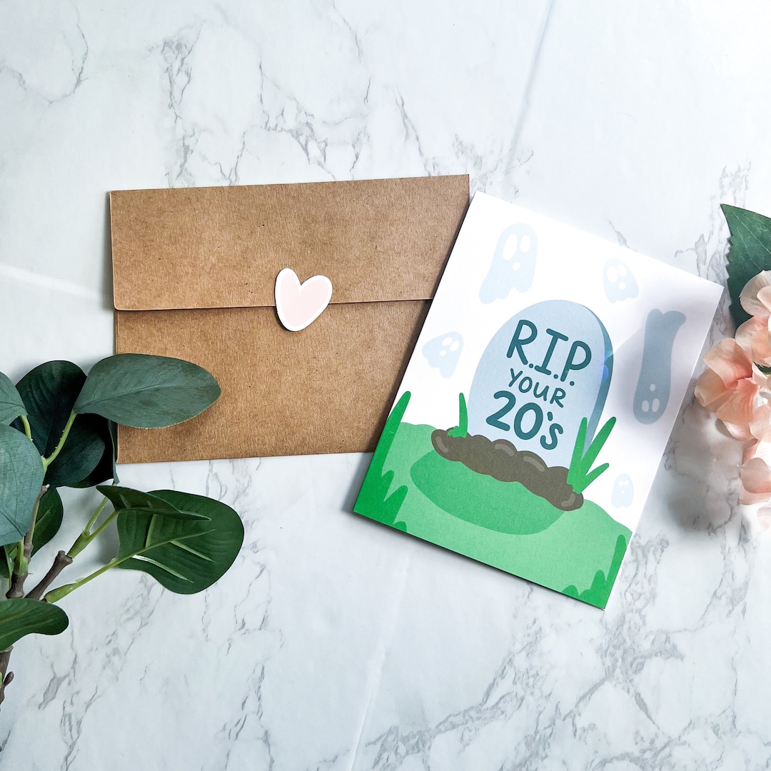 Rest in Peace Your Your 20s 30s 40s 50s Funny Old Personalized Age ...