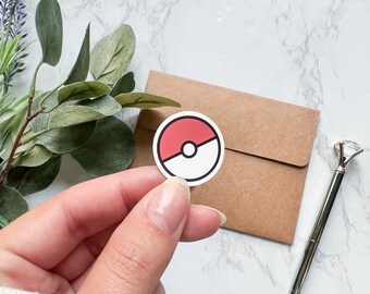 Poke Ball Stickers - Etsy