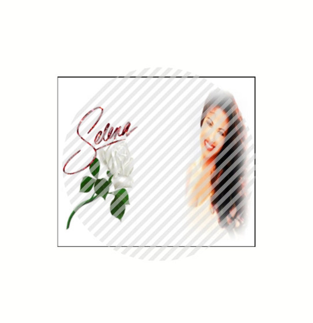 Selena 20oz Skinny Straight Sublimation Tumbler Cup Png Instant ...