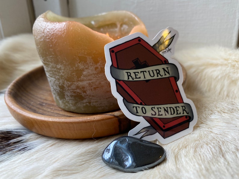 Return to Sender Sticker - Etsy