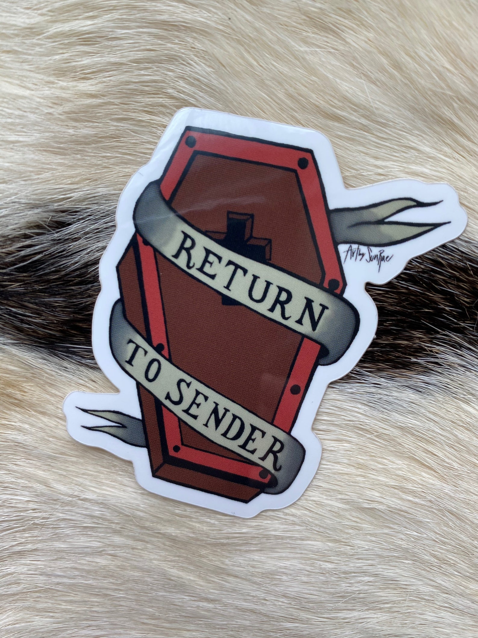 Return to Sender Sticker - Etsy
