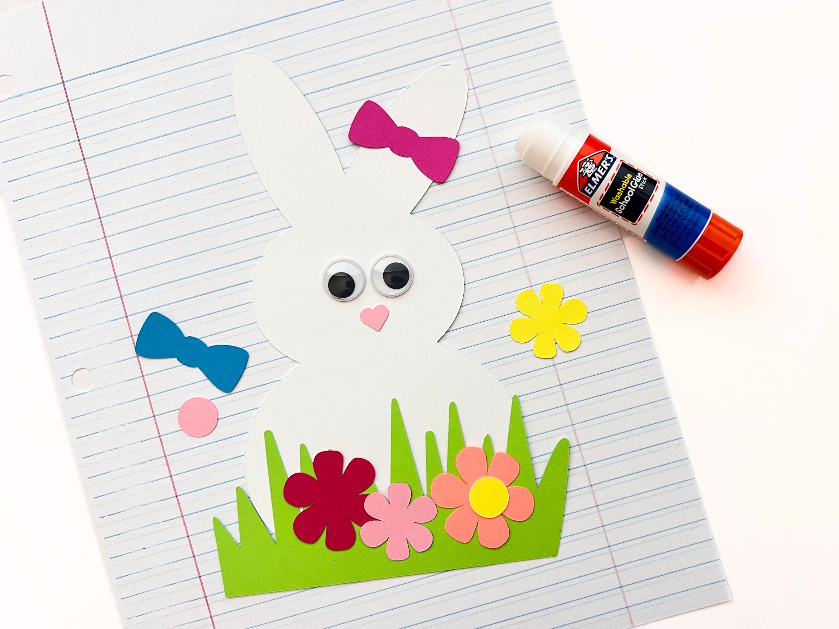 Bunny Craft Kids Easter Party Favor Spring Goodie Bag Easter Basket ...