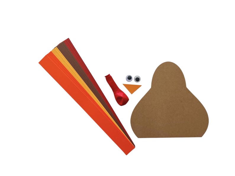 Turkey Craft Kid Thanksgiving Decor Fall Family Idea Fall Party Kids ...