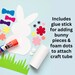 Bunny Craft Kids Easter Party Favor Spring Goodie Bag Easter Basket ...