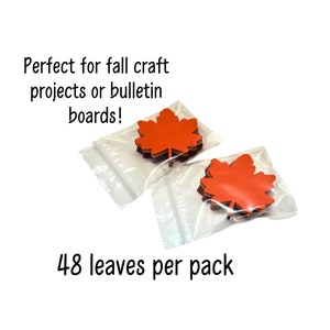Fall Leaf Die Cuts for Fall Kid Crafts Classroom Bulletin Board Fall ...