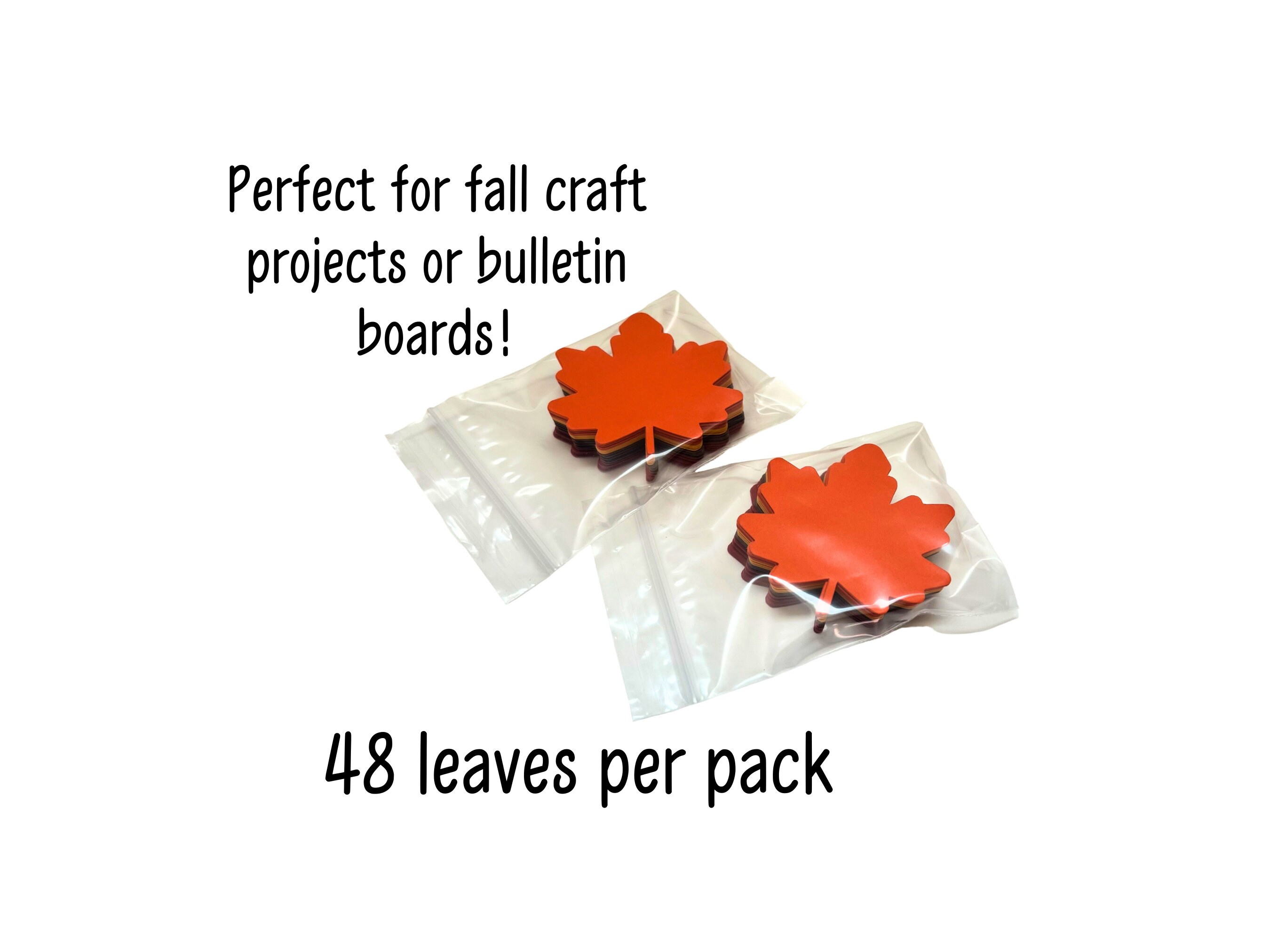 Fall Leaf Die Cuts for Fall Kid Crafts Classroom Bulletin Board Fall ...