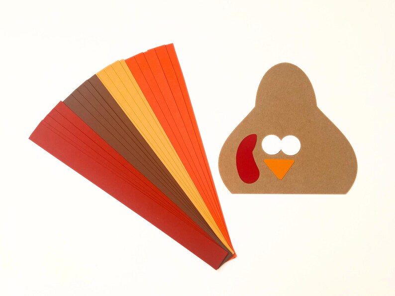 Bulk Fall Craft Turkey Kid Fall Classroom Craft Thanksgiving Turkey ...