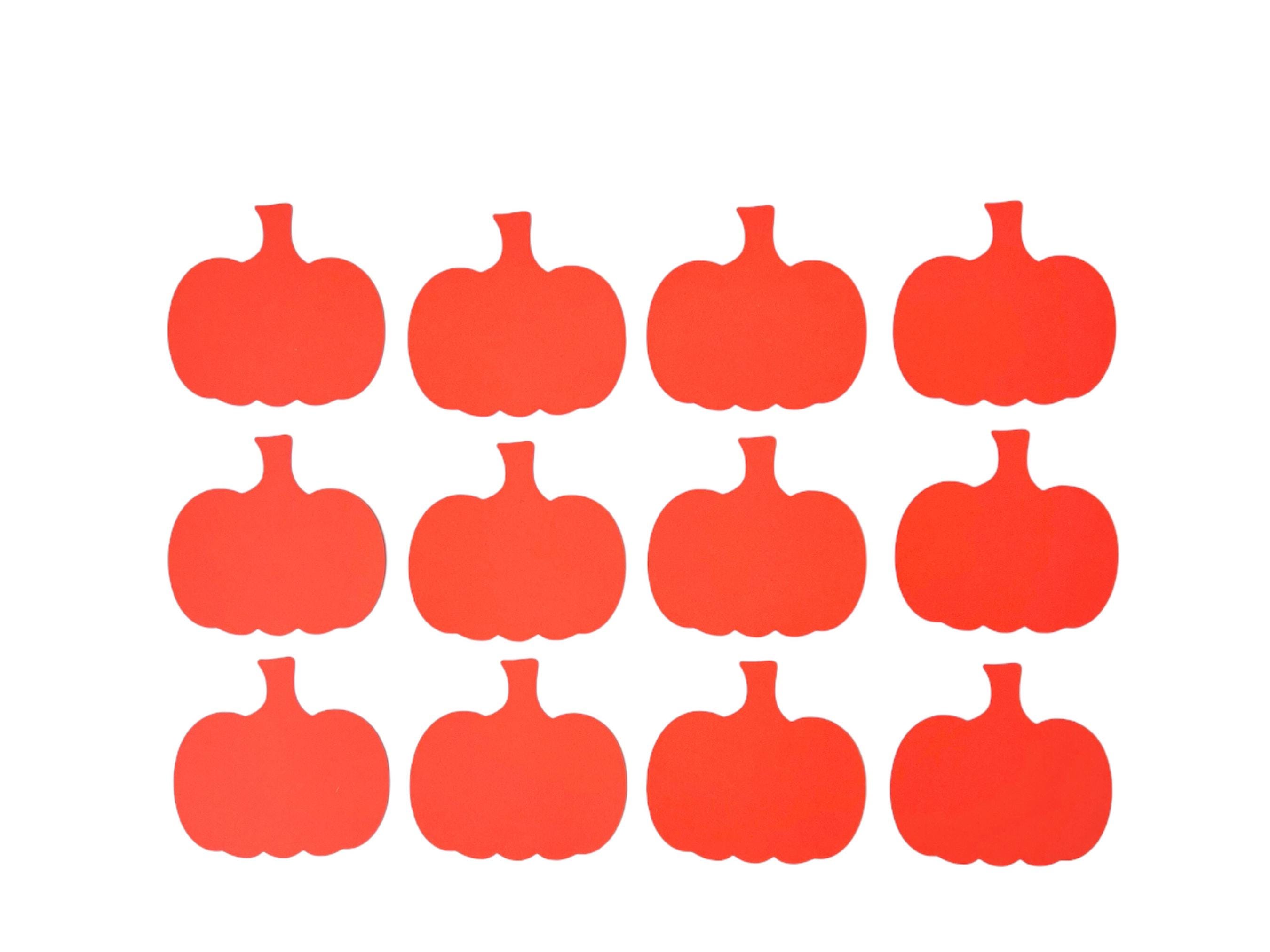 Pumpkin Die Cuts for Fall Crafts Kids Pumpkin Shapes Fall Classroom ...