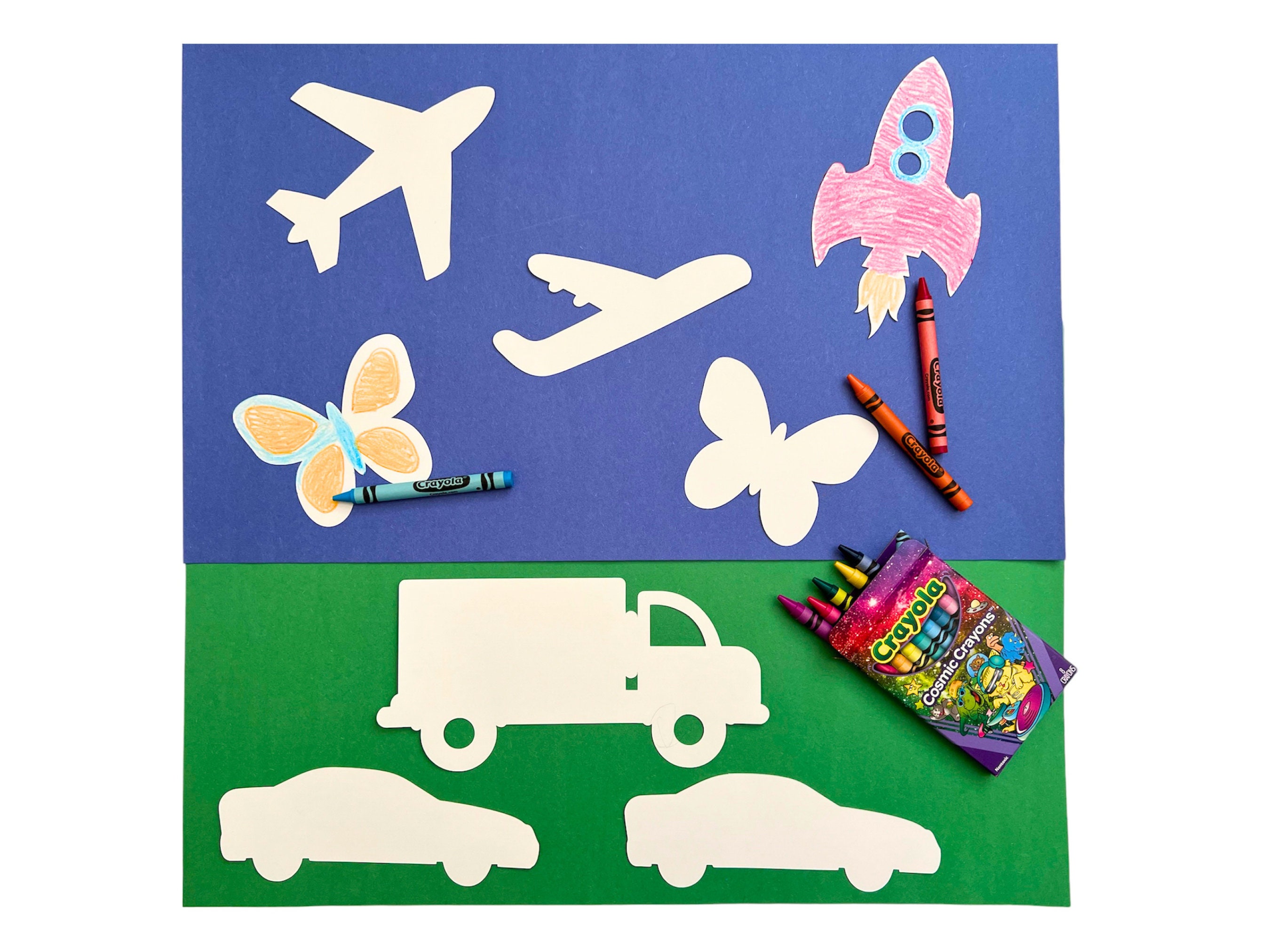 Kids Craft Box, Summer Vacation Kids Crafts, Assorted Craft Supplies ...