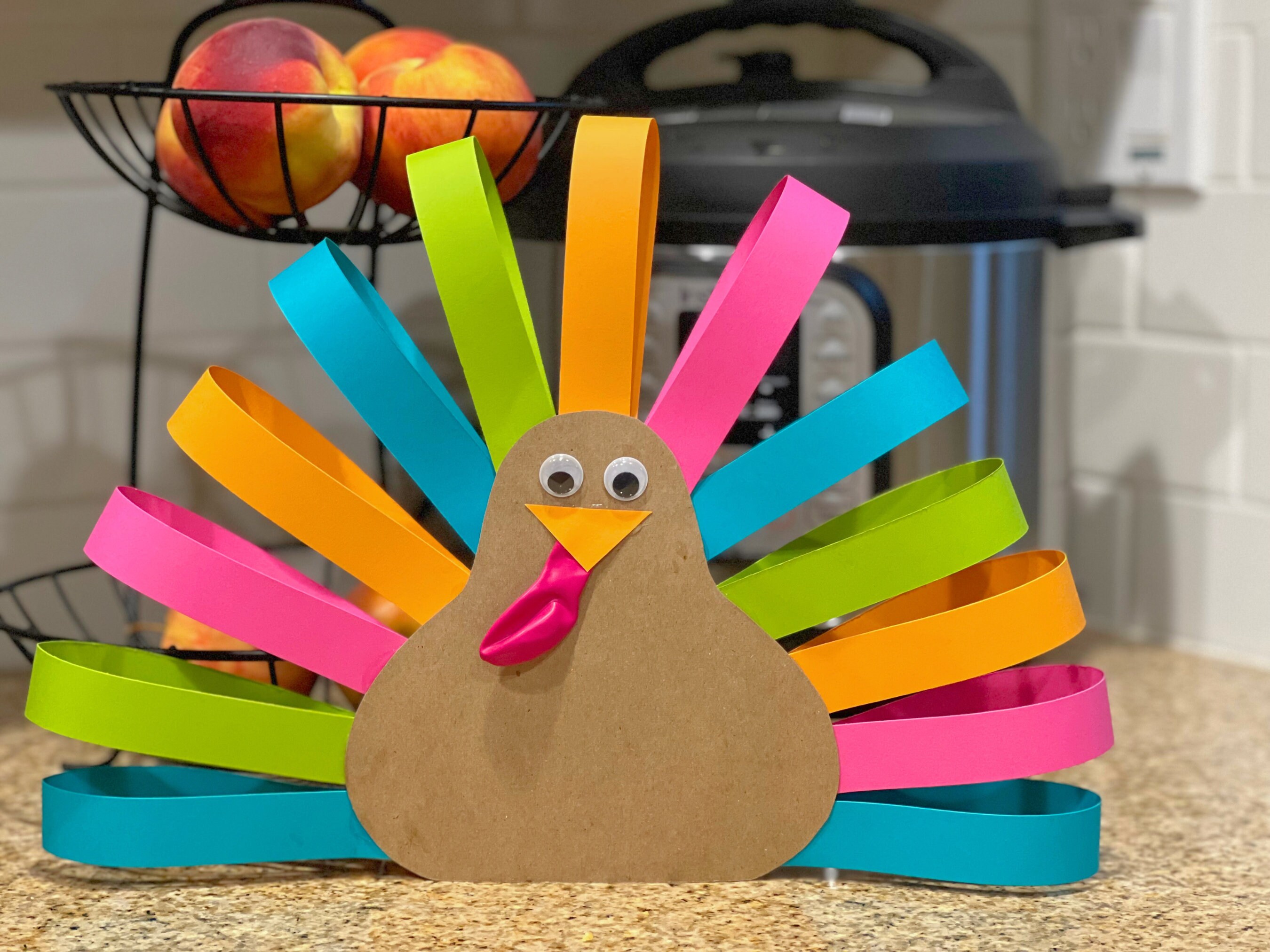 Turkey Craft Kids Thanksgiving DIY Decoration Fall Family Thanksgiving ...