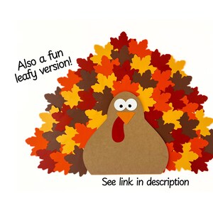 Bulk Fall Craft Turkey Kid Fall Classroom Craft Thanksgiving Turkey ...
