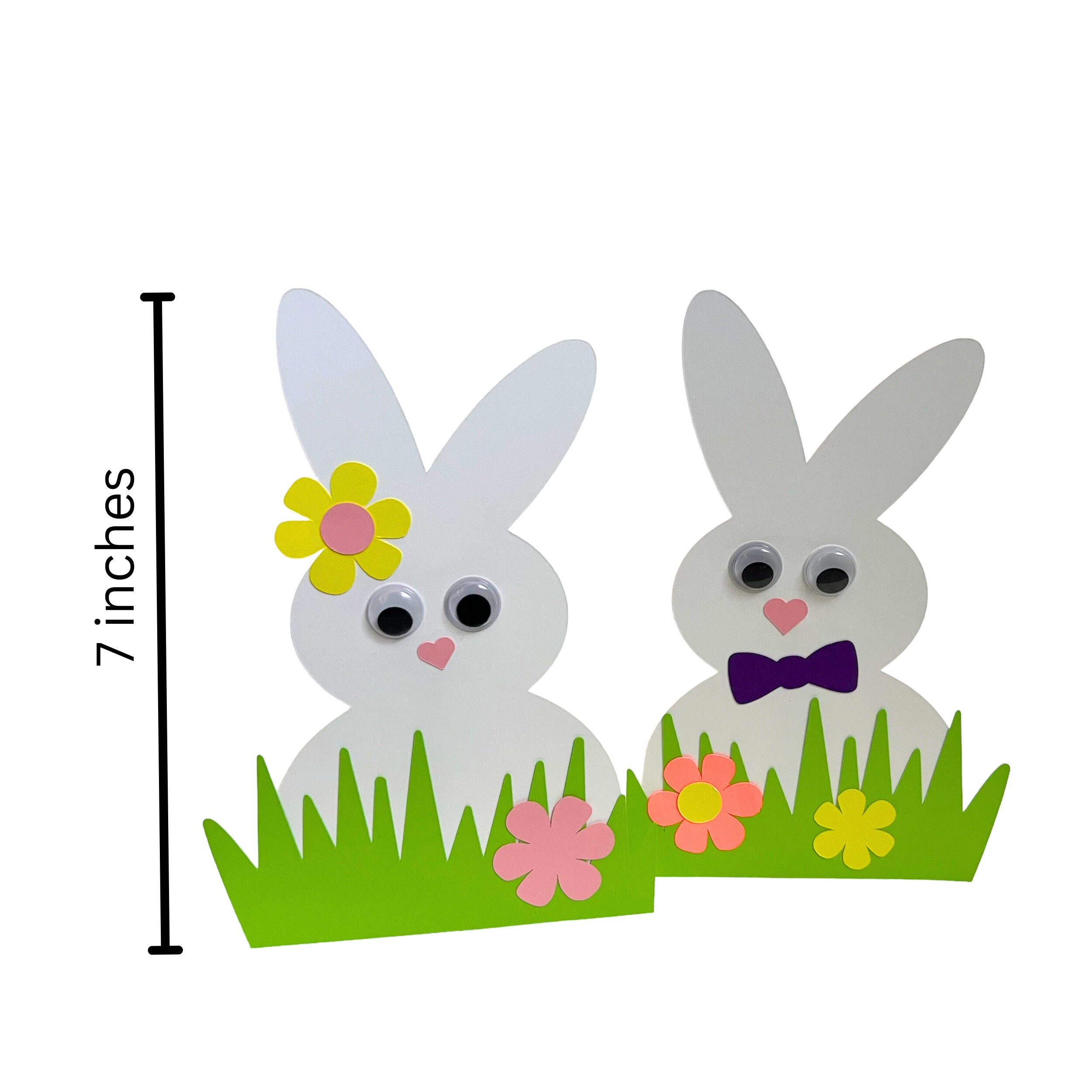 Bulk Bunny Craft Kids Easy Spring Craft for Classroom Kids Easter Bunny ...