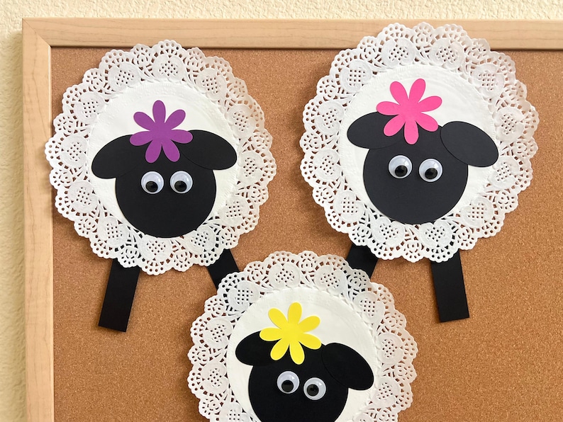 Lamb Craft for Sunday School Kids Good Shepherd Craft Easter Preschool ...