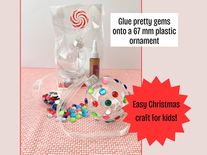 Christmas Craft Kids DIY Christmas Ornament Holiday Classroom Party ...
