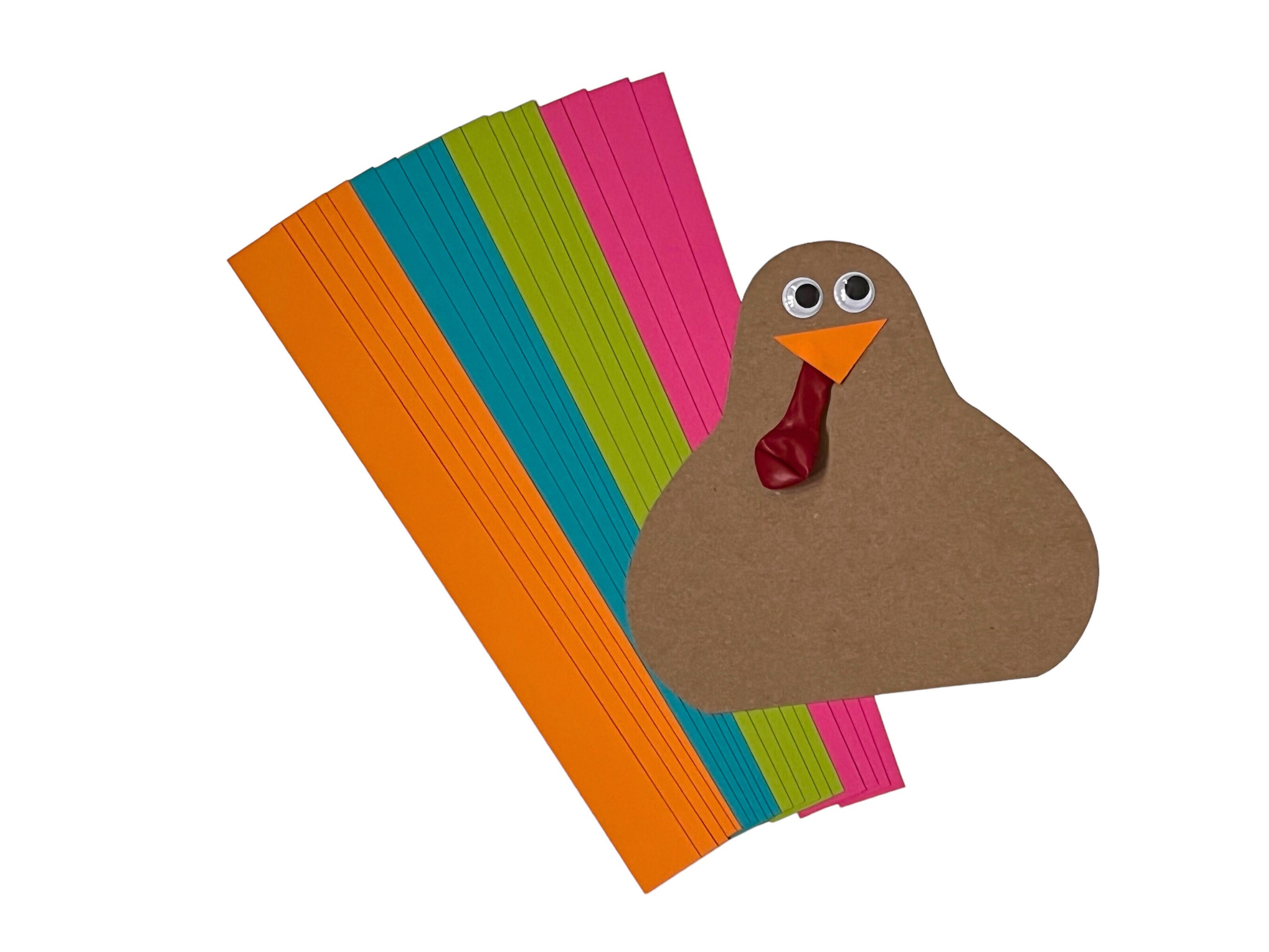 Turkey Craft Kids Thanksgiving DIY Decoration Fall Family Thanksgiving ...