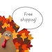 12 Bulk Classroom Fall Thanksgiving Turkey Craft Kids Fall Leaf Craft ...