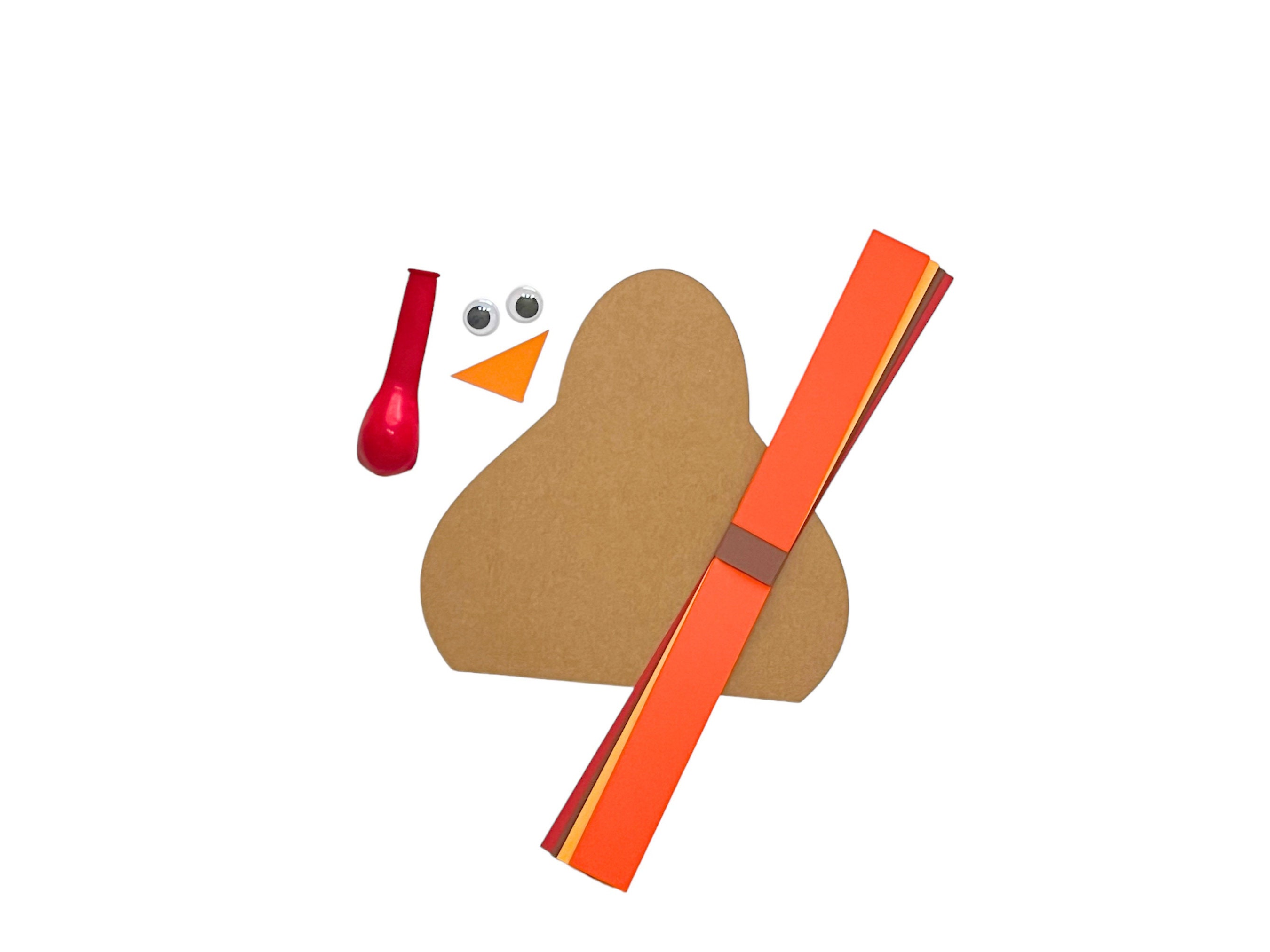 Bulk Fall Craft Turkey Kid Fall Classroom Craft Thanksgiving Turkey ...