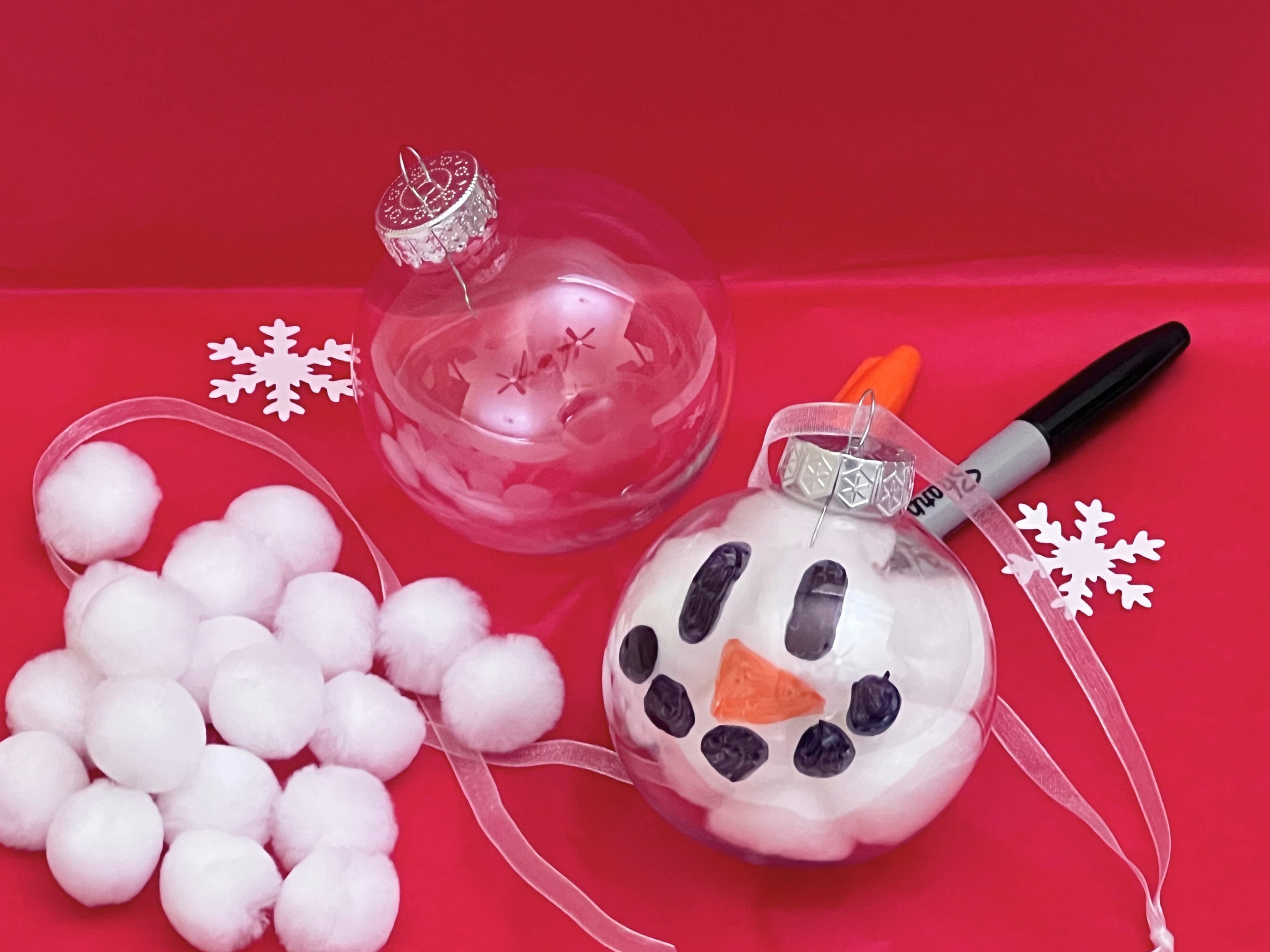 Easy Winter Snowman Craft Box for Busy Families, Christmas Craft With ...