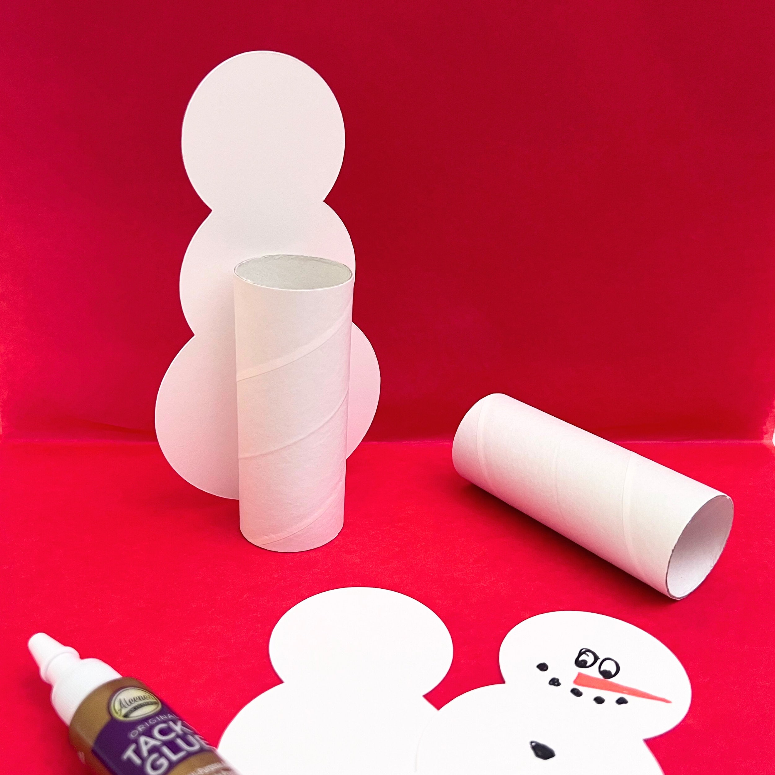 Easy Winter Snowman Craft Box for Busy Families, Christmas Craft With ...