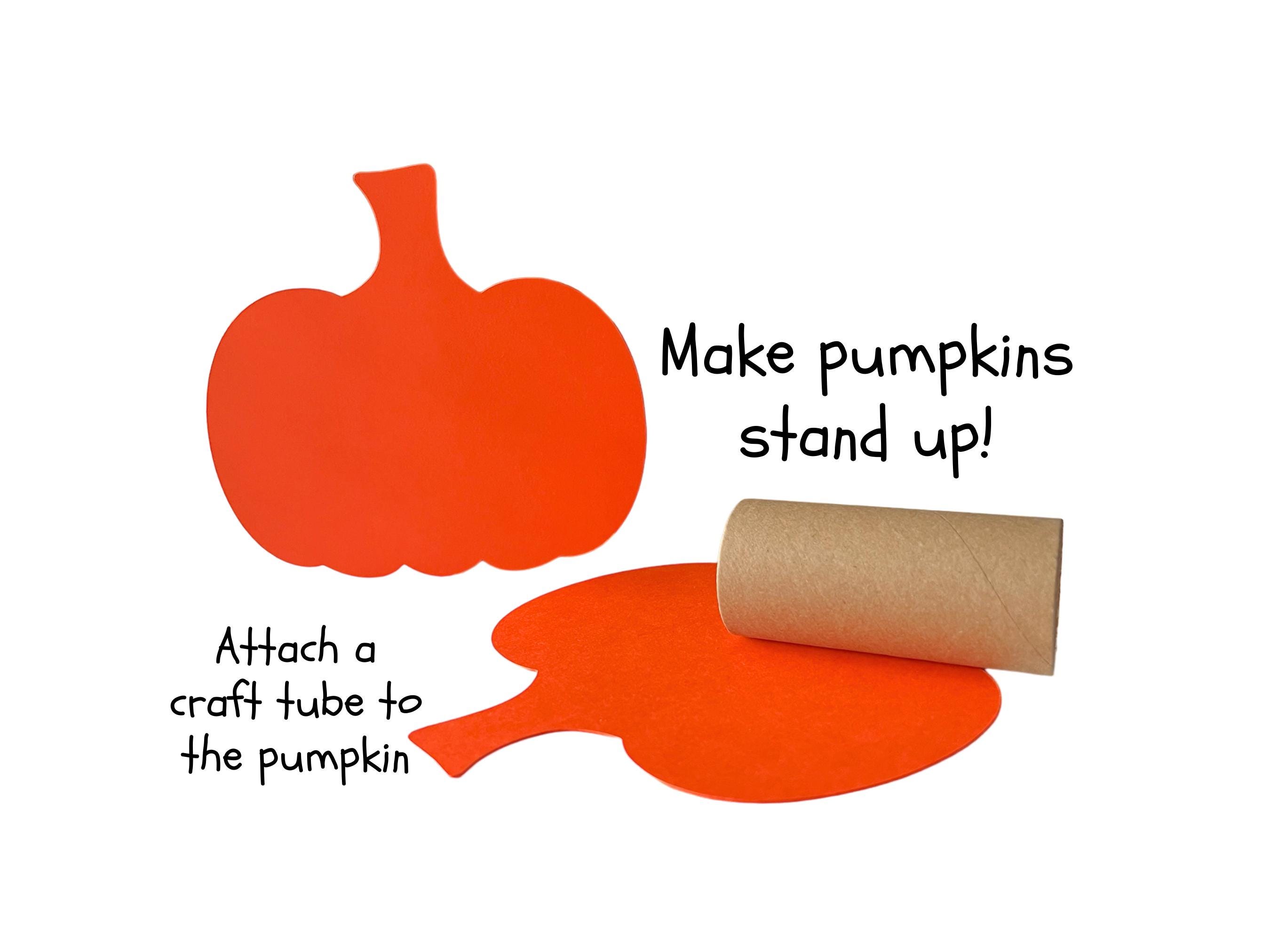 Pumpkin Die Cuts for Fall Crafts Kids Pumpkin Shapes Fall Classroom ...