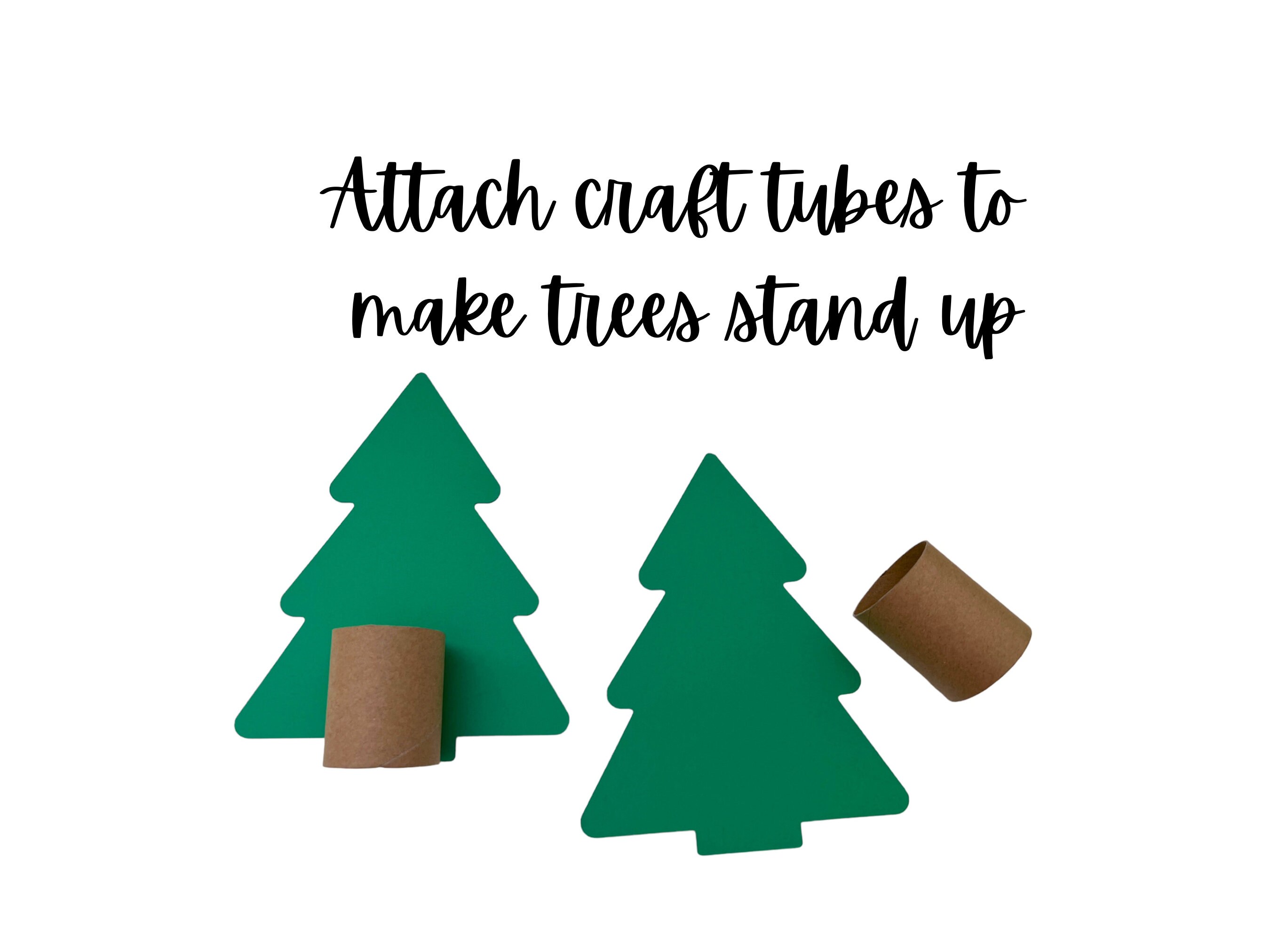 Easy Standup Trees for Classroom Crafts Bulk Winter Tree Kids - Etsy